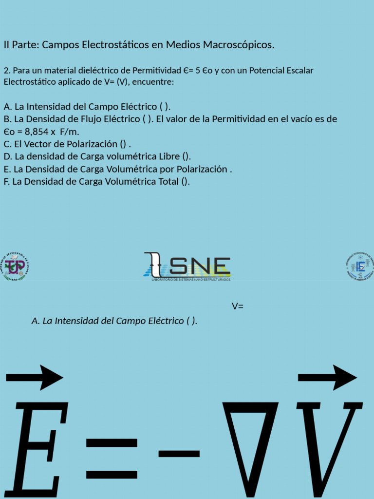 Fis II Segundo Parcial Campos Electrostáticos | PDF