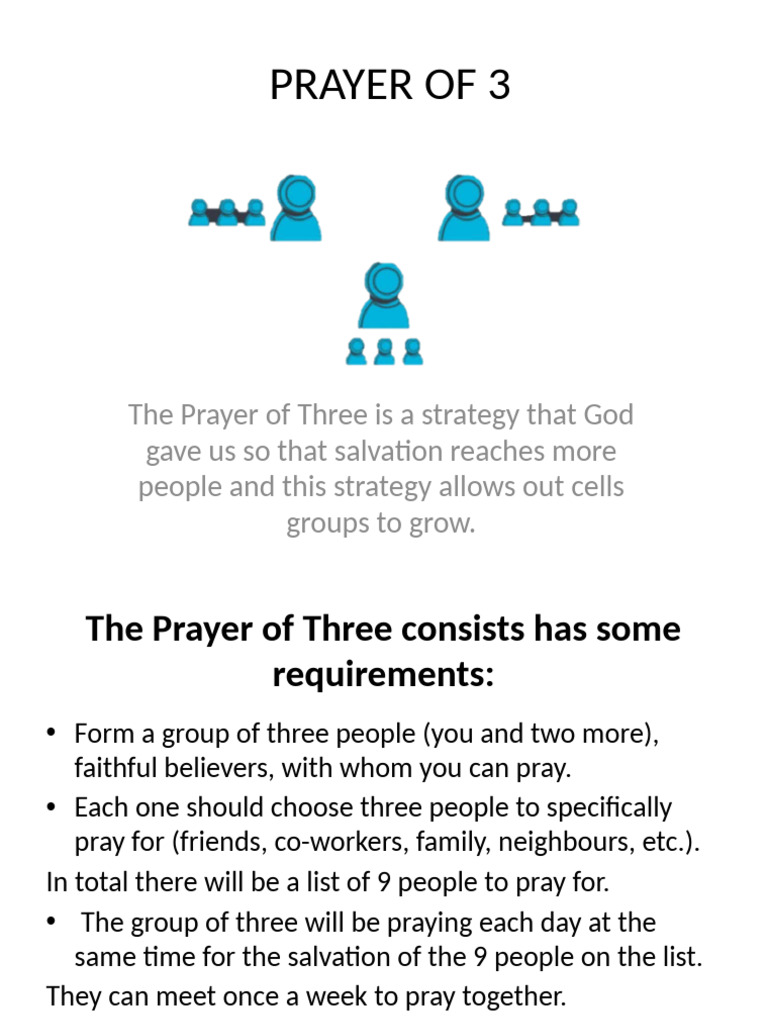 Prayer of 3 | PDF