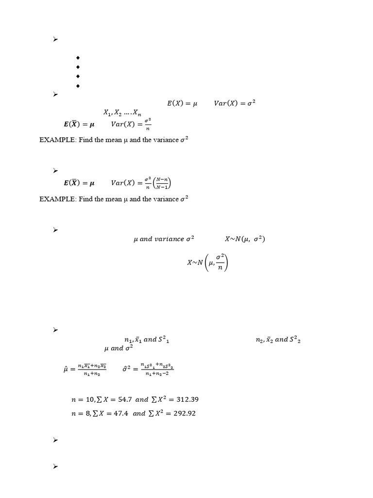 Pms Notes 85 | PDF | Confidence Interval | Statistical Significance