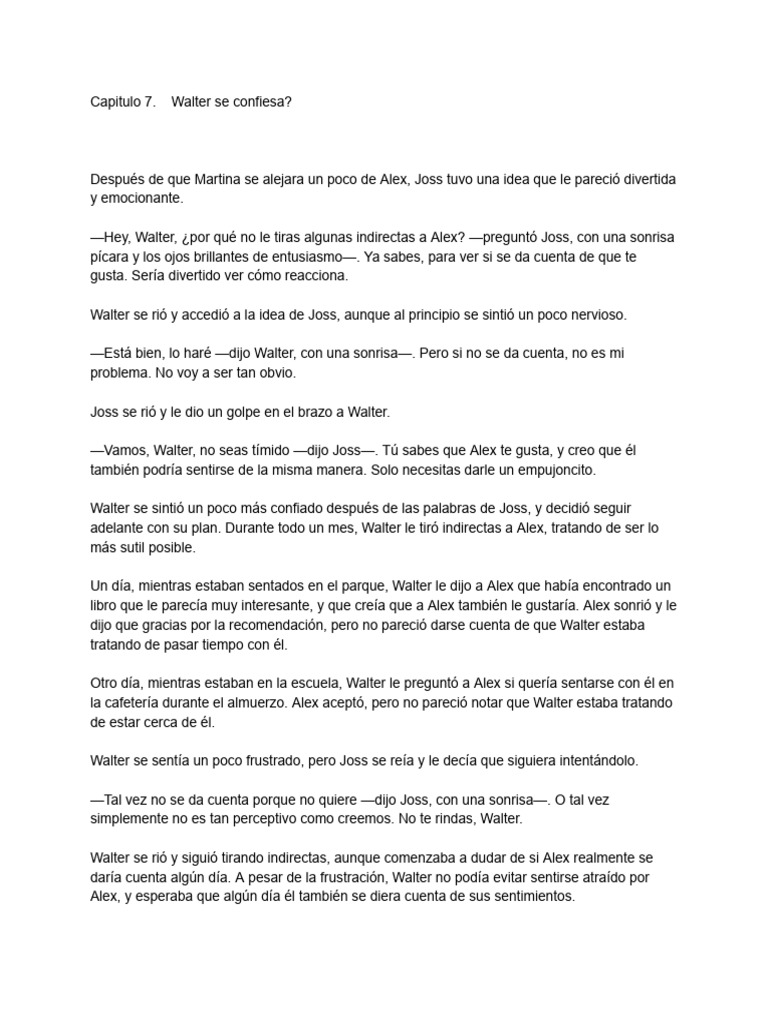 Cuando Te Conoci. Capitulo 7 | PDF