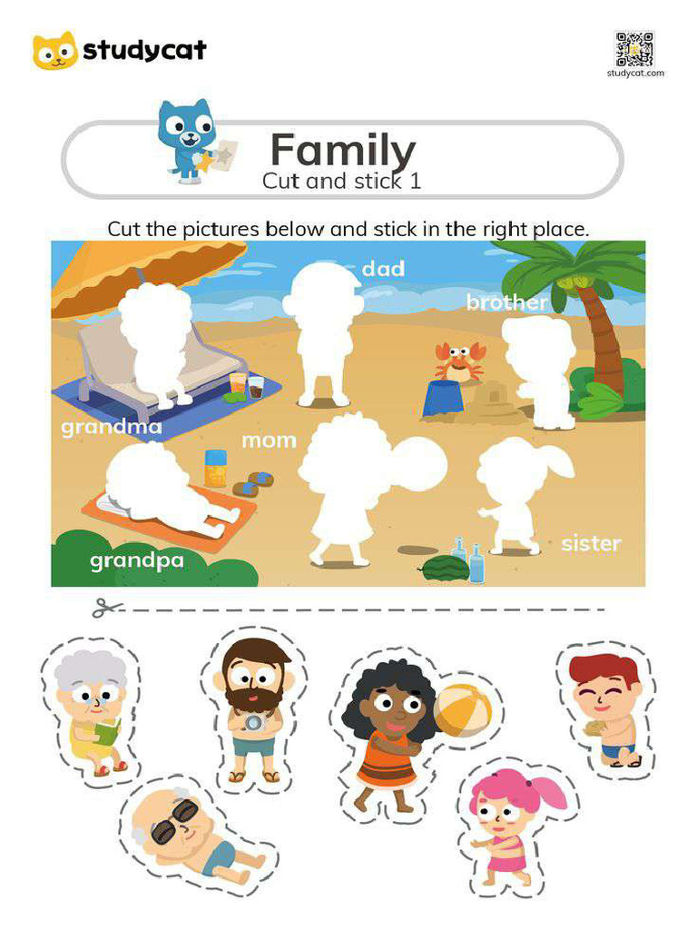 Family Member Worksheet 4 | PDF