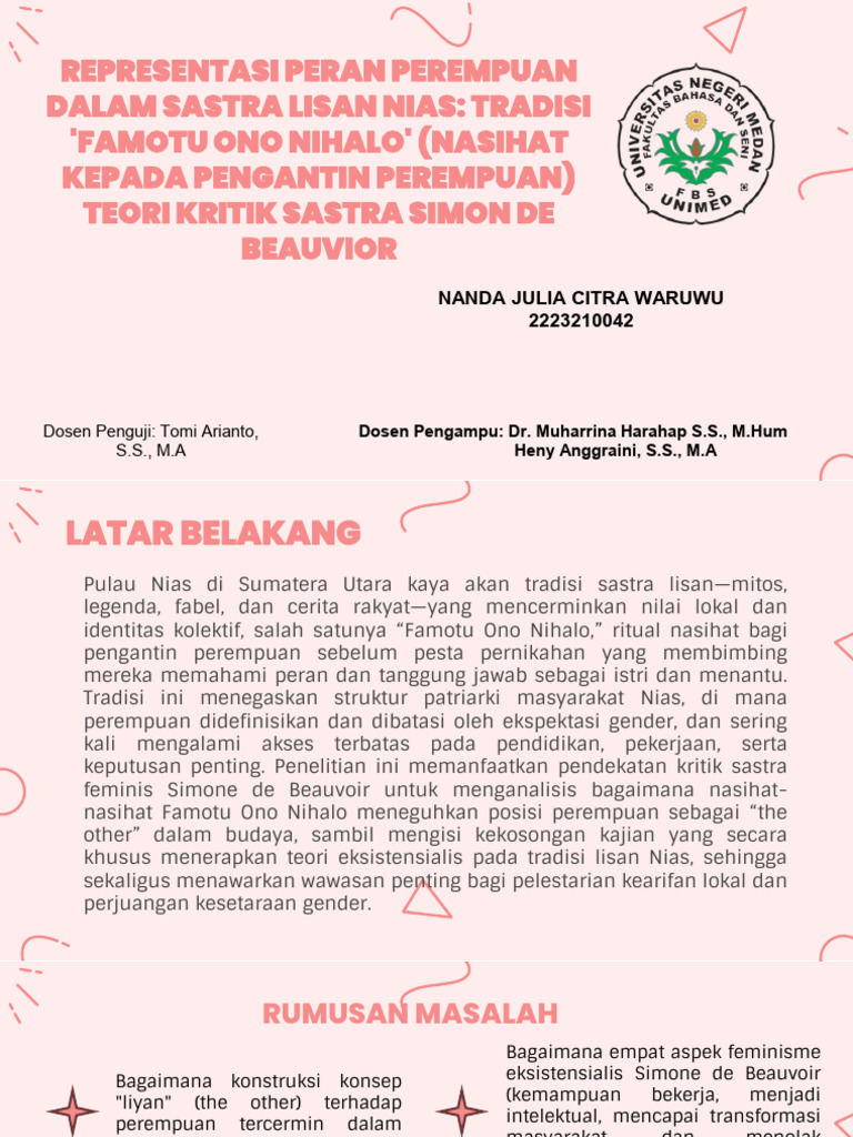 Nanda Julia - PPT Proposal | PDF