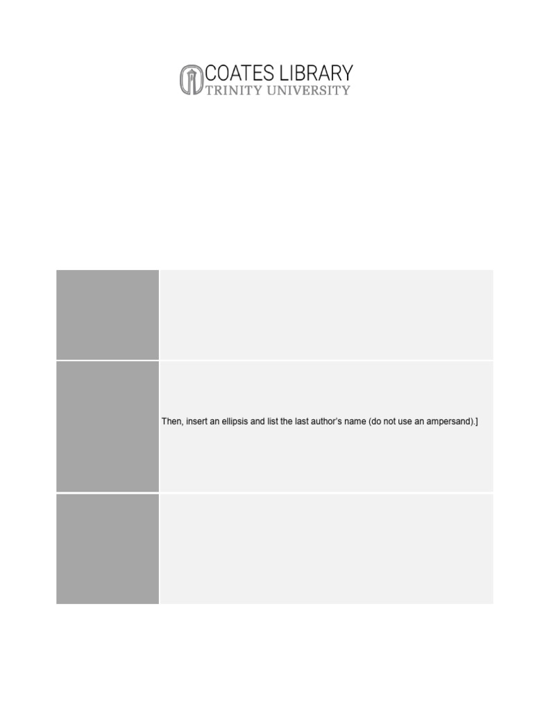 APA Citation Guidelines and Examples | PDF | Apa Style | Citation