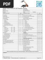 Genie 25S 35S Inspection Checklist | PDF