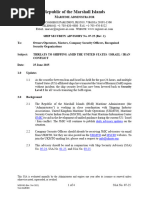 Indian Ocean HRA Voyage Instructions | PDF | Ships | Shipping