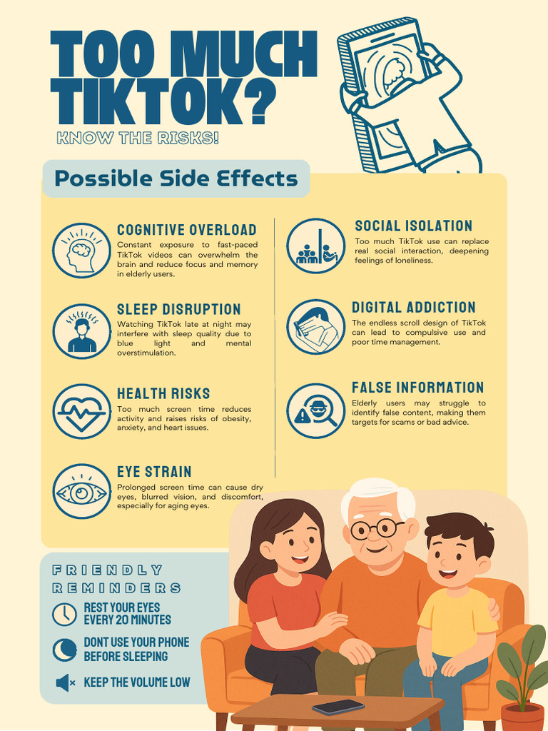 Tiktok Poster For Elderly | PDF
