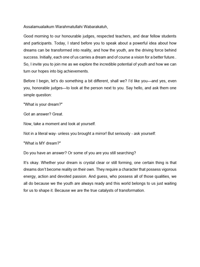 Draft Scripts | PDF