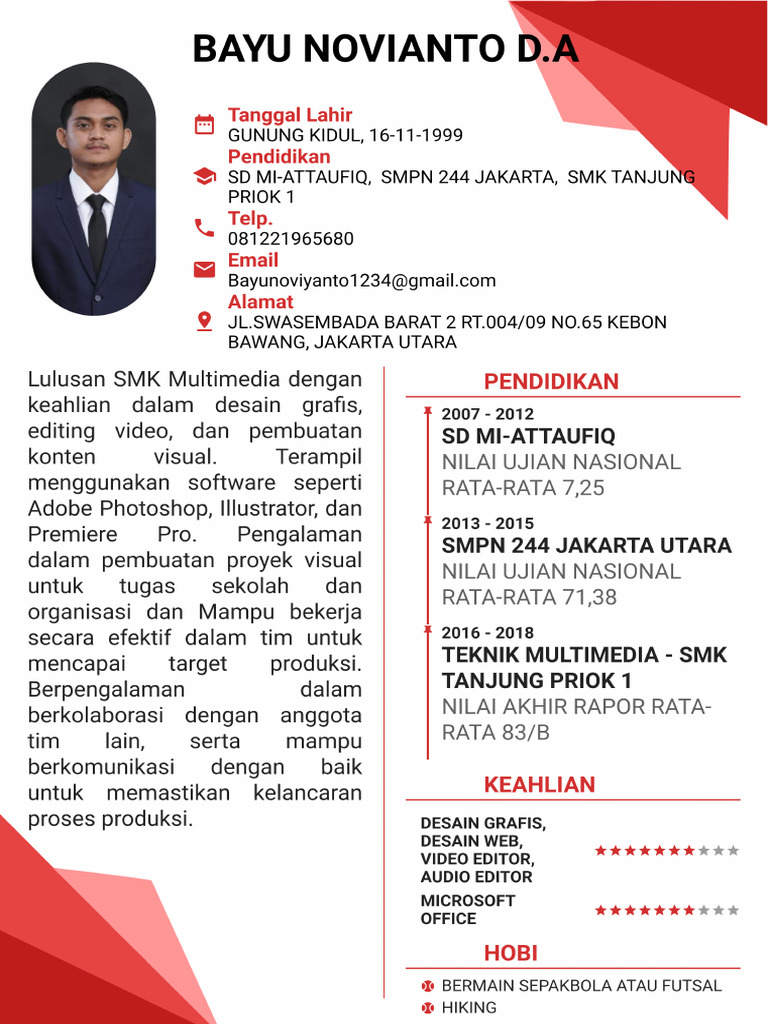 CV Bayu | PDF