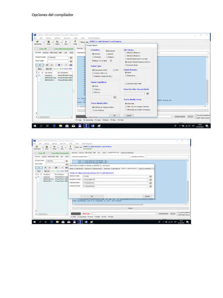 Opciones Del Compilador | PDF
