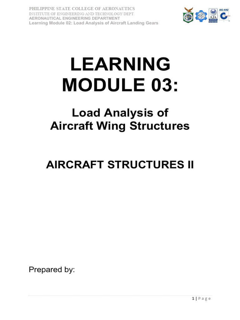 Module No. 3 Midterm Amt 421 | PDF | Biplane | Spar (Aeronautics)