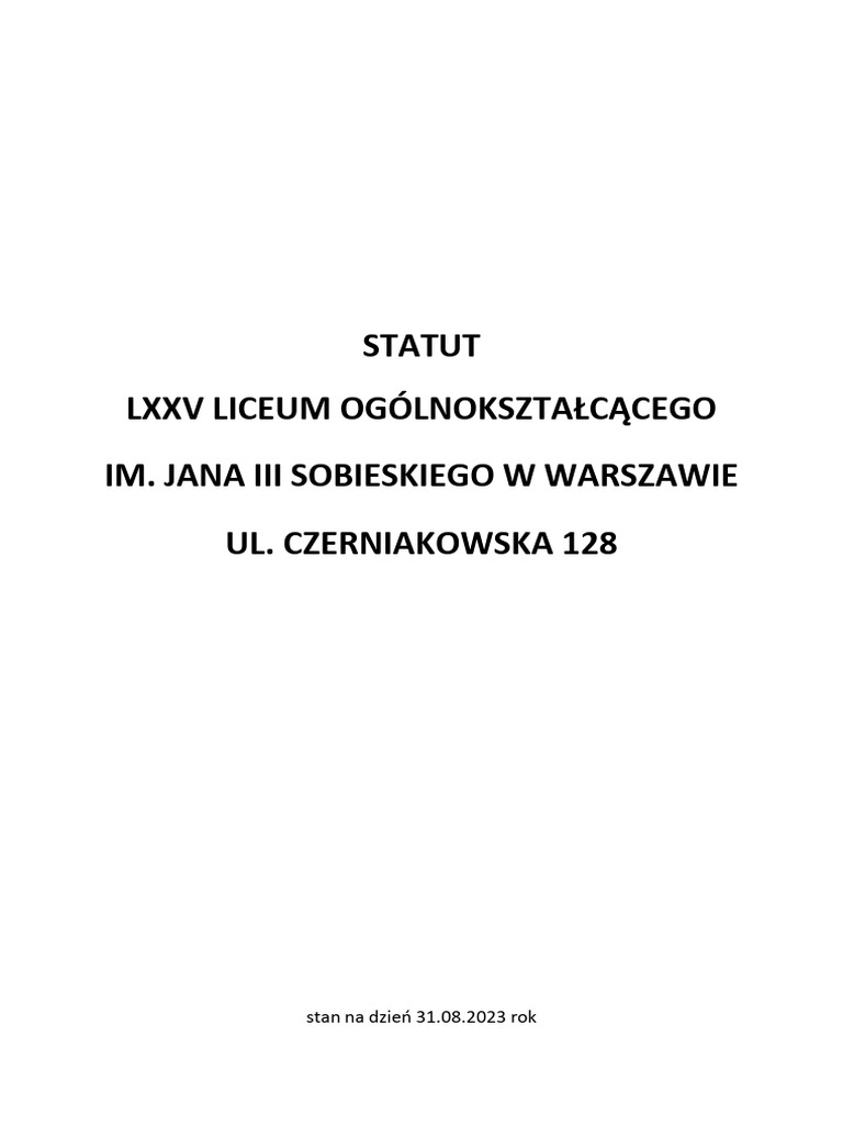 Statut 202425 | PDF