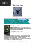 Clans of Buganda: Names and Totems | PDF | Kinship And Descent