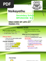 DNA (The Code of Life) - 1 | PDF | Translation (Biology) | Rna