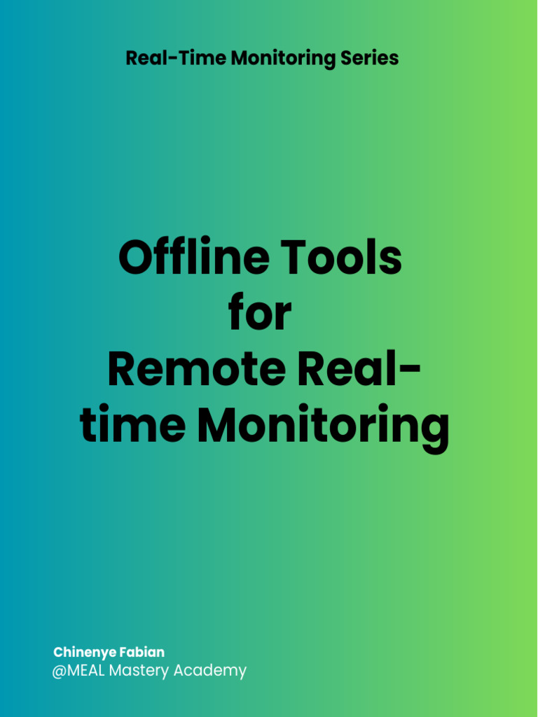 133 - Using Tools Like Kobo, ODK, or SurveyCTO With Offline Capability | PDF | Computing ...