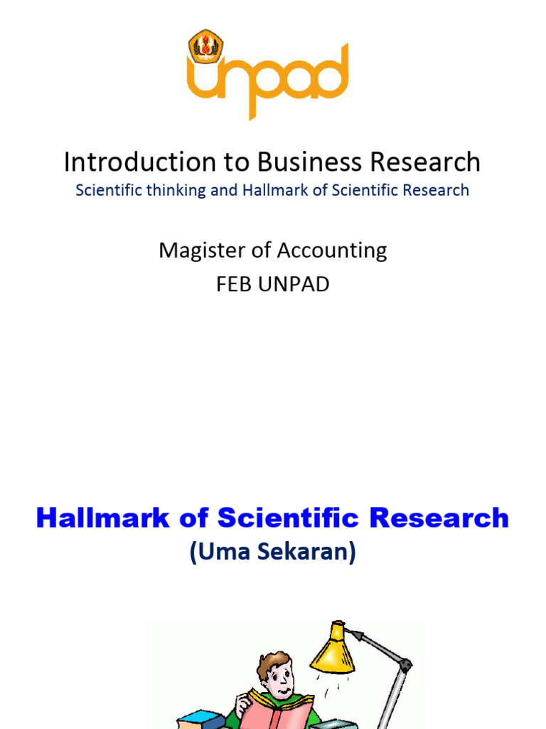 3, Scientific Thingking and Trademark of Scientific Research | PDF