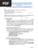 FIR Application Format for Lost Documents | PDF