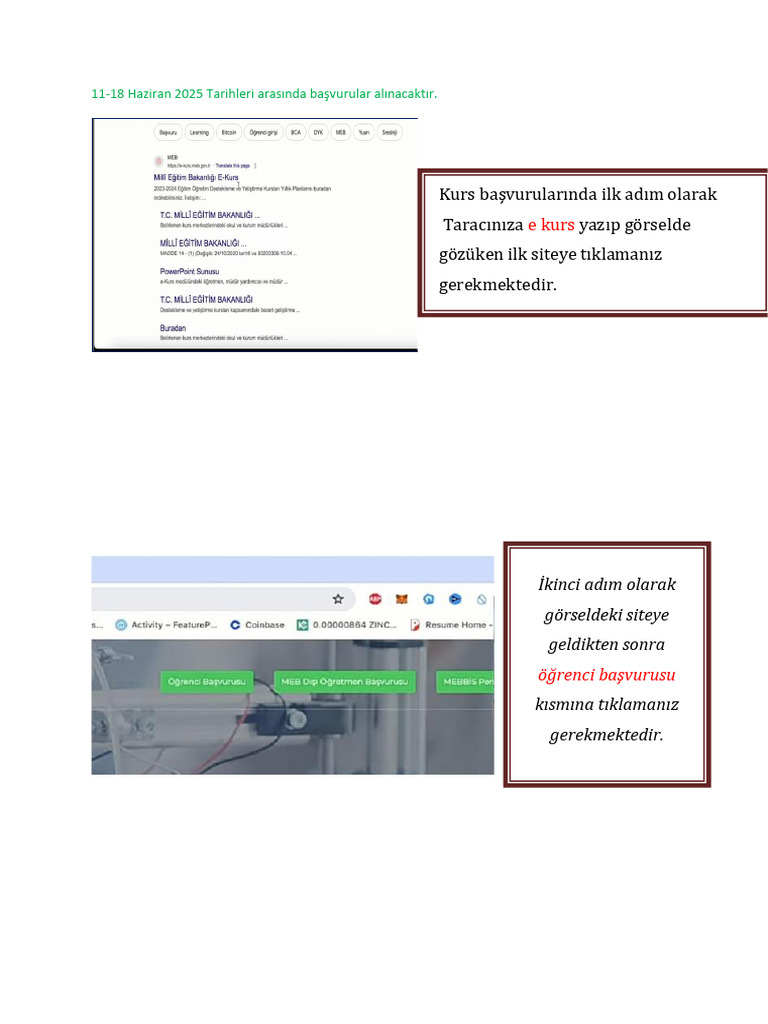 DYK Başvuru Işlemleri. | PDF