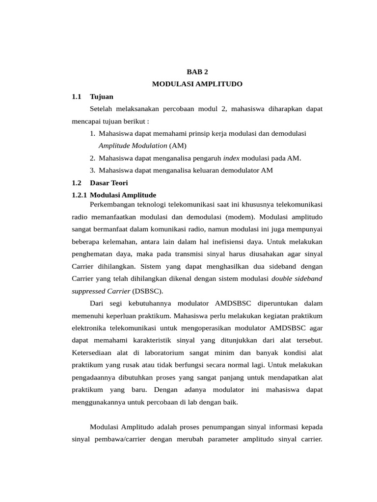 BAB 2 Dastel SFR | PDF