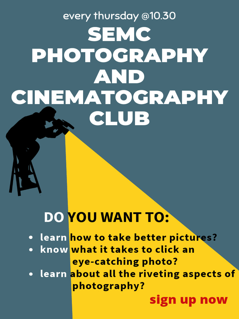 Photography Club Gig | PDF