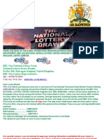Lottery Scam Email Example | PDF | Lottery | Cyberspace