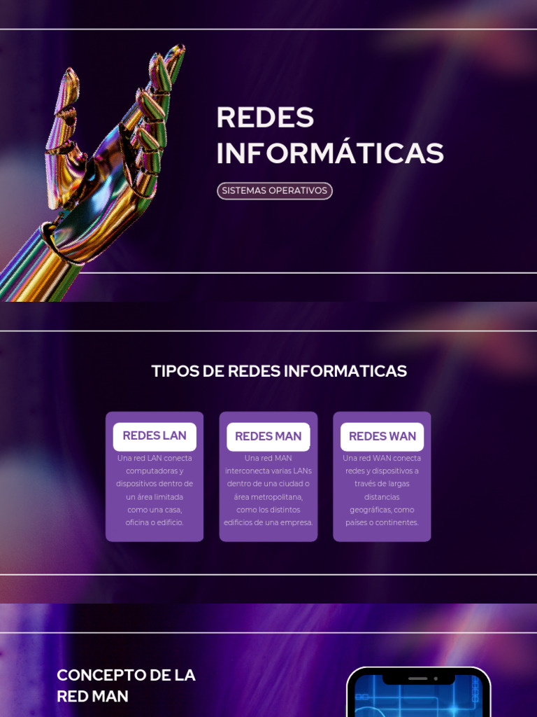 Ejemplos y Tipos de Redes MAN | PDF | Red de computadoras | Red de área ...