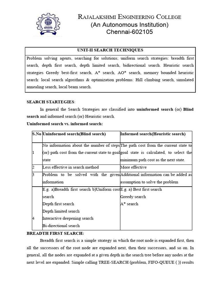 Unit - II | PDF | Algorithms And Data Structures | Mathematical ...
