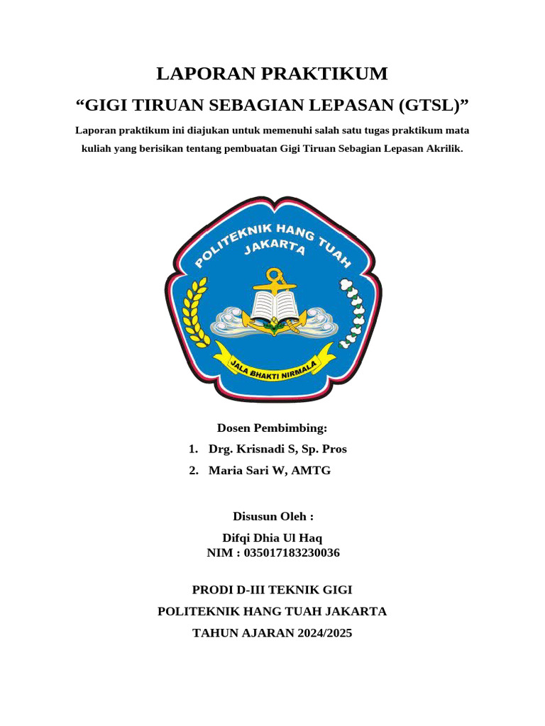 GTSL Difqi Semester 2 | PDF
