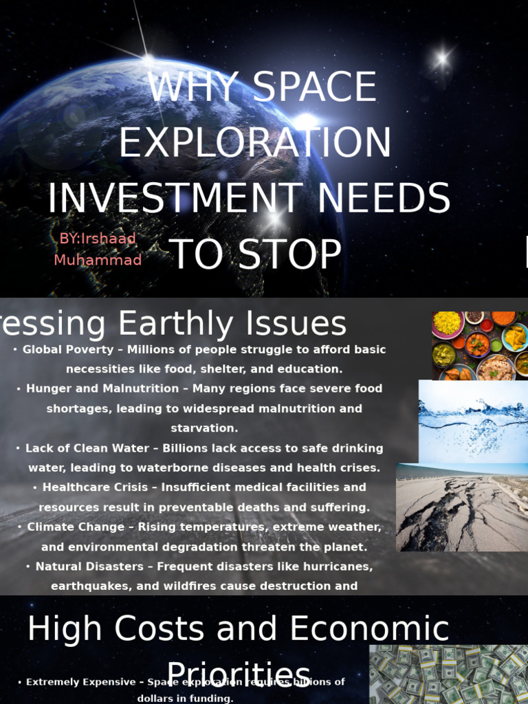 Why Space Exploration Investment Needs A Pause | PDF | Outer Space ...