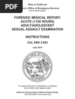 National Police Service Medical Examination Report (P3) : of Form Free ...