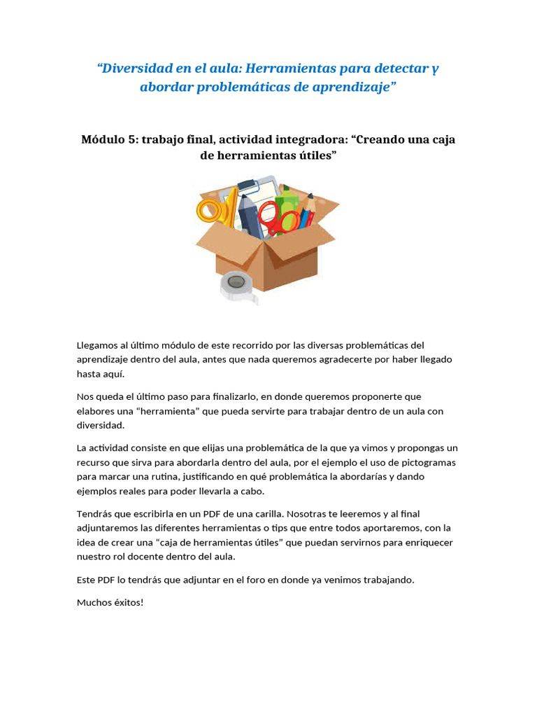 Actividad Modulo 5 | PDF