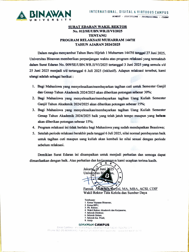 SE 012 - Program Relaksasi Muharam 1447H Tahun Aja - 250626 - 101950 | PDF