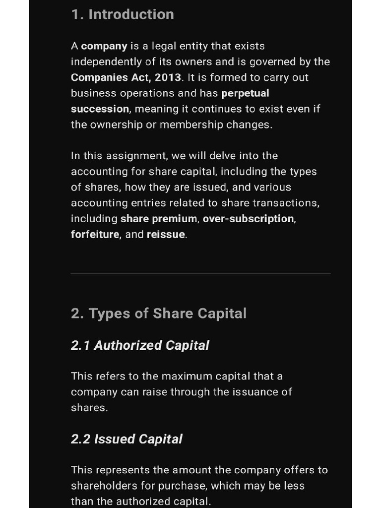 Accounts Project | PDF