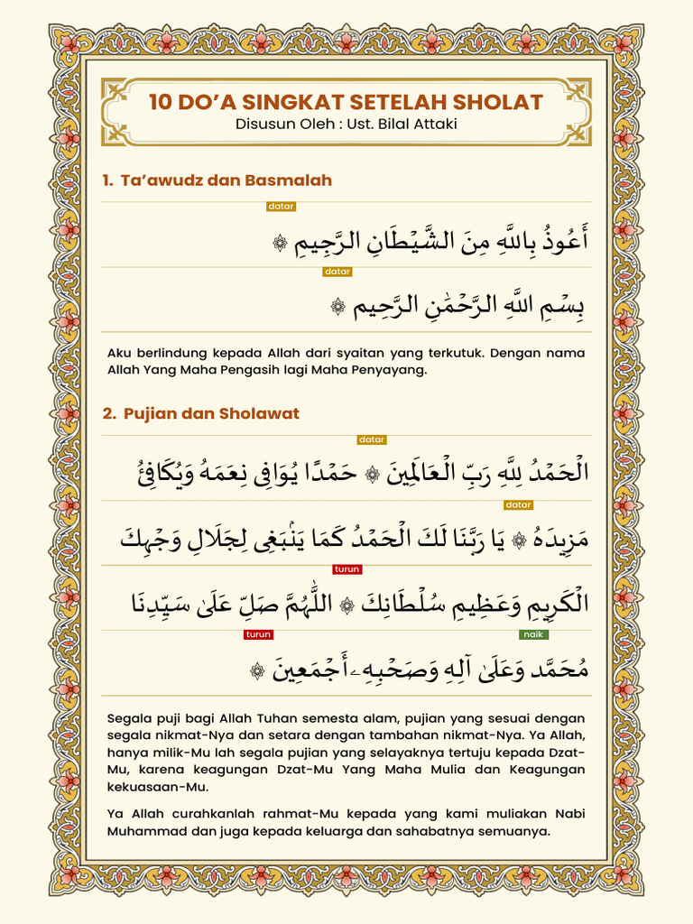 Doa Habis Sholat - 240505 - 165401 | PDF