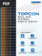 Rayzon Bifacial Solar Panel Datasheet | PDF