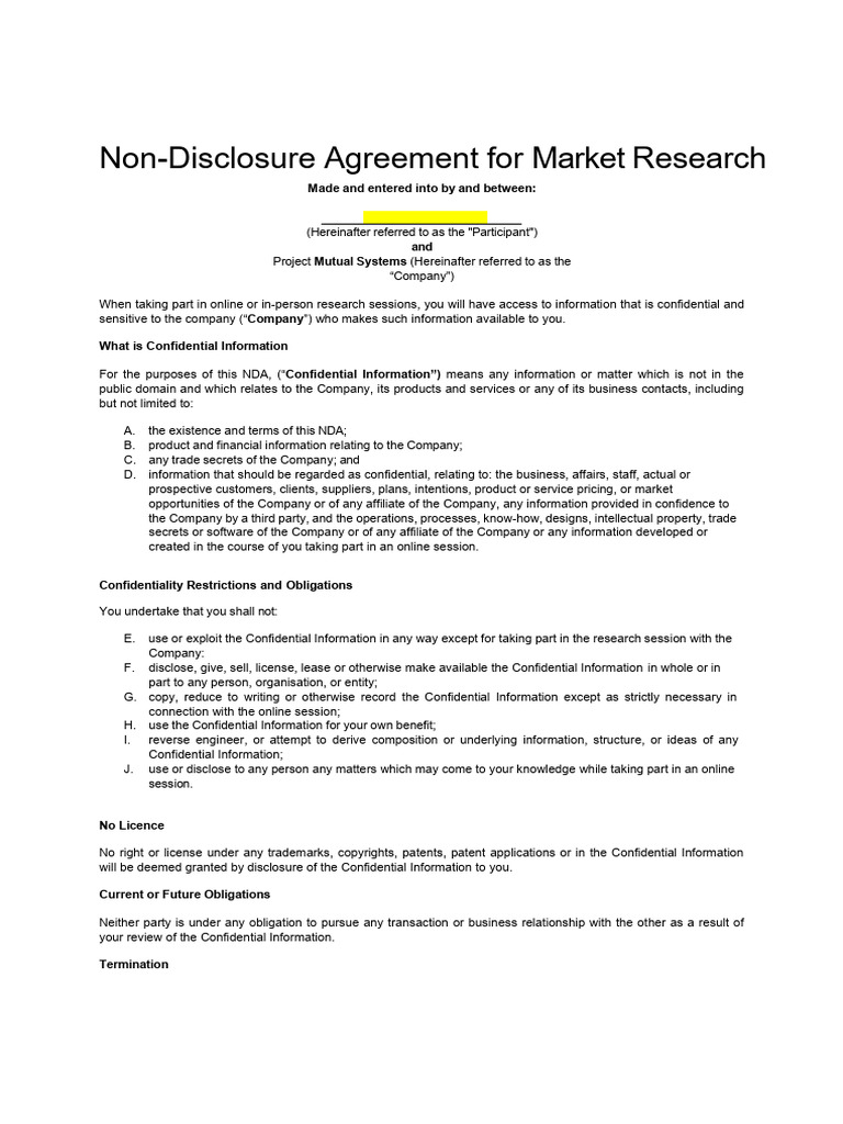 RRS - Non Disclosure - Mutual Systems 22 May 2025 | PDF | Non Disclosure Agreement | Civil Law ...