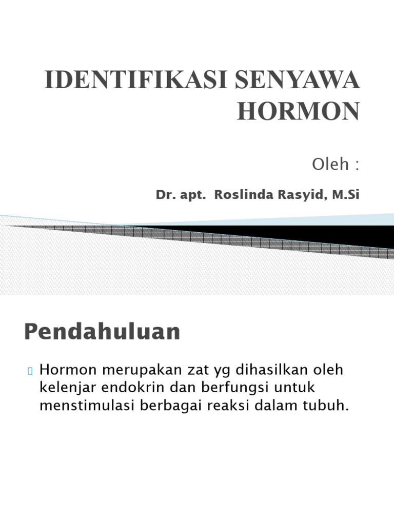 Identifikasi Hormon | PDF