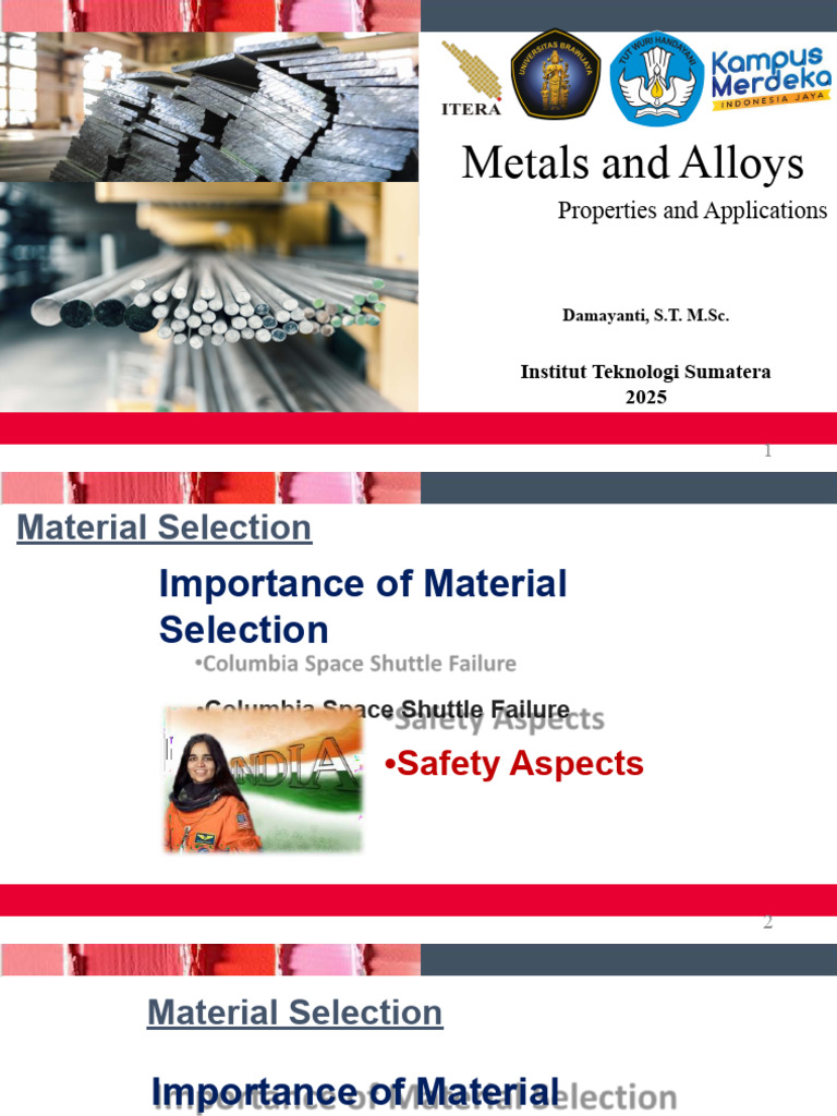 Logam Dan Paduan 2025 | PDF | Alloy | Metals