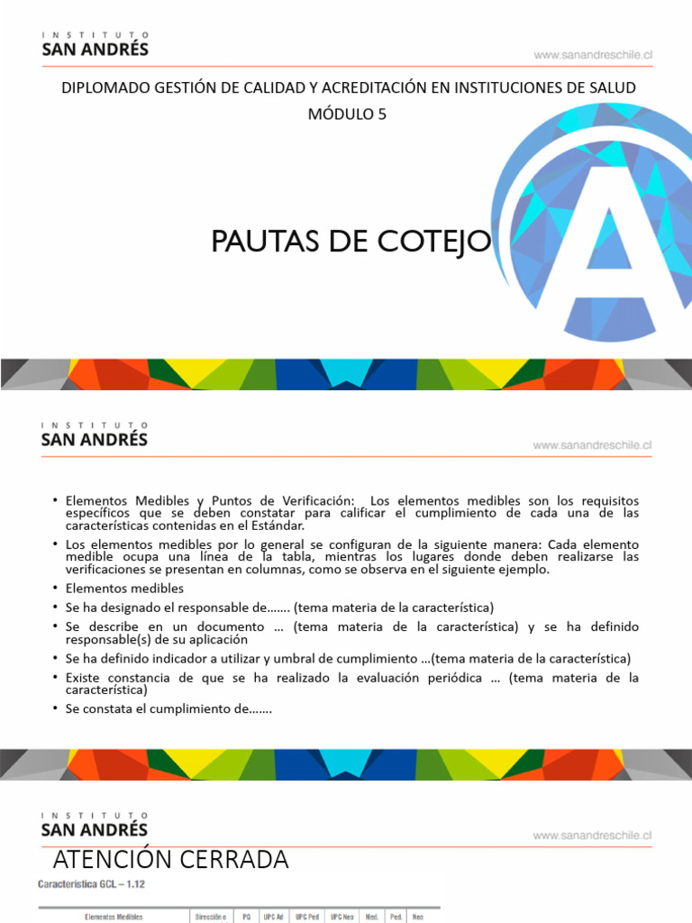 Pautas de Cotejo para Acreditación en Salud | PDF | Cirugía | Importar