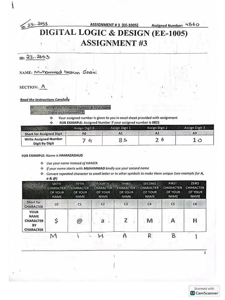 DLD Assignment Solution | PDF