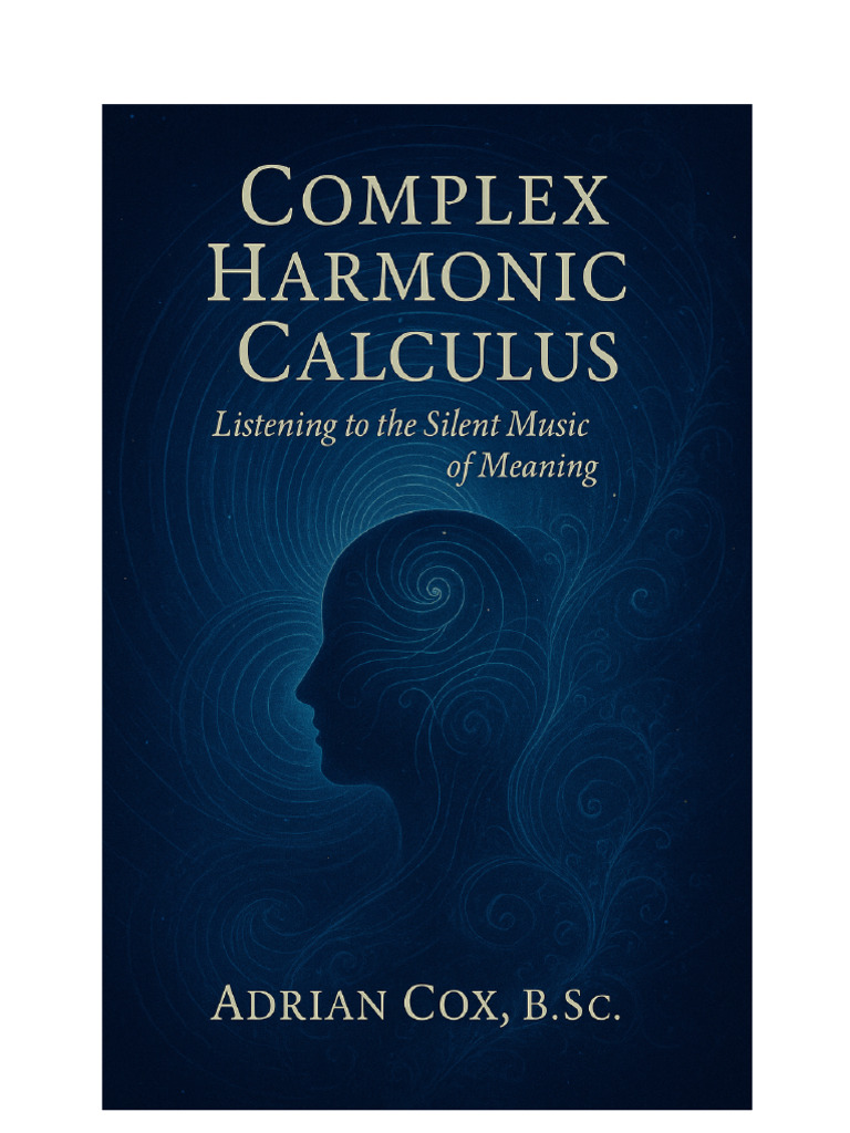 Complex Harmonic Calculus - Maths Papers - Gallery - More | PDF ...