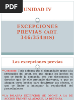Excepciones Previas Según El Artículo 100 Del CGP | PDF | Demanda ...
