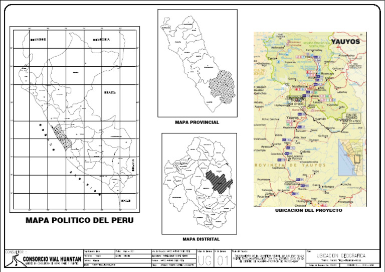 Mapa Político y Vial del Perú | PDF | Perú