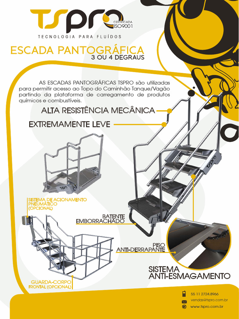 Catalogo Escada Pantografica PT Imp.00001 r01 | PDF