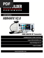 FX-4CR Transceiver User Manual V1.6 | PDF | Telecommunications | Sound ...