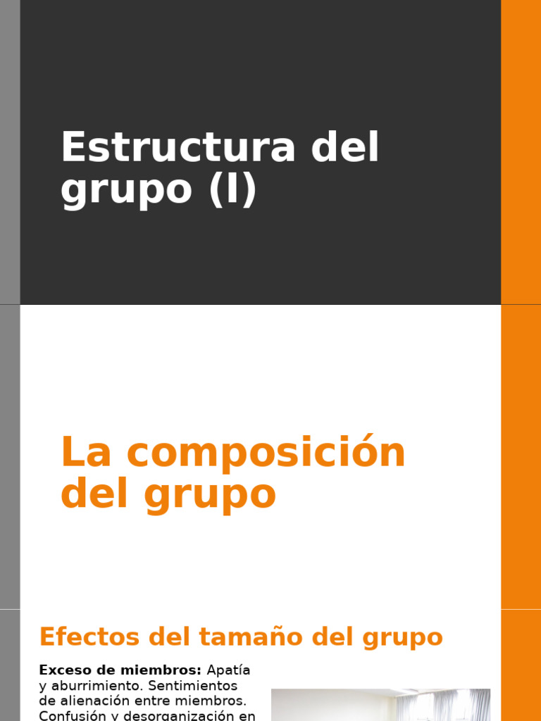 Efectos y Composición de Grupos Sociales | PDF | Psicología Social ...
