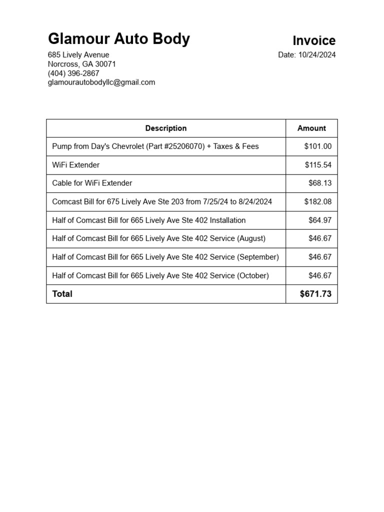 2024-10-24 Invoice | PDF