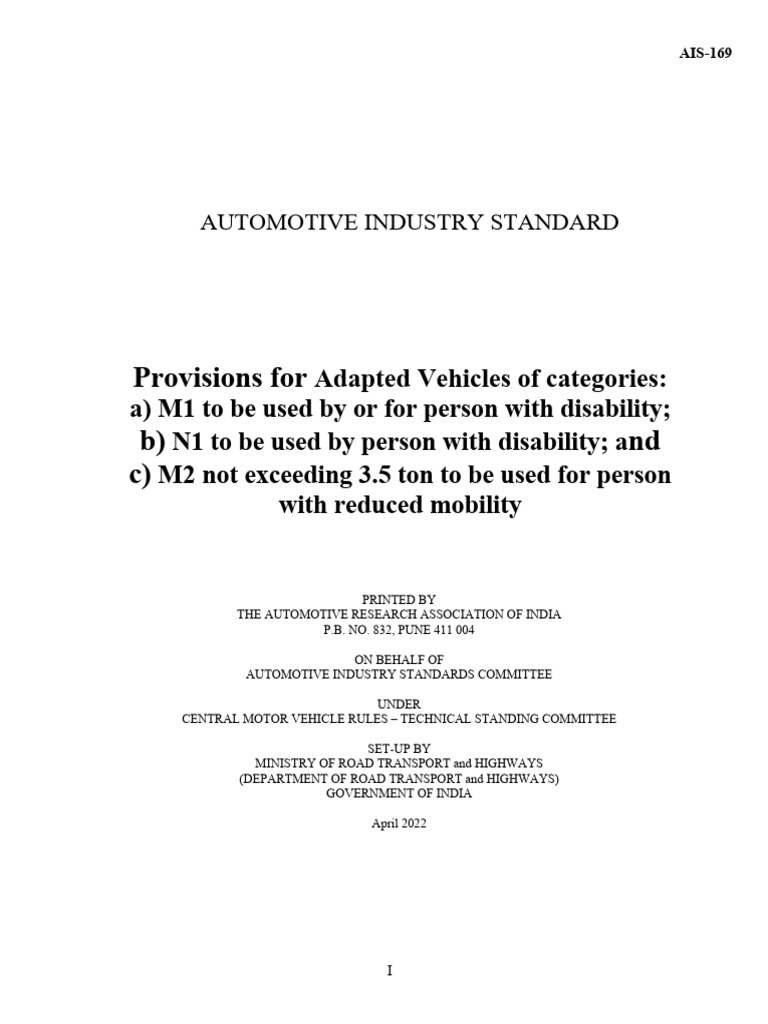 BiS AiS Standard | PDF | Manual Transmission | Automatic Transmission