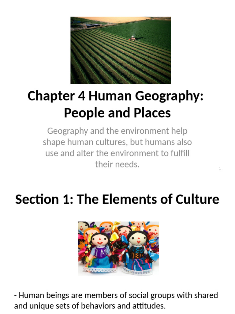 Chapter 4 Human Geography 1 | PDF | Monotheism | Gross Domestic Product