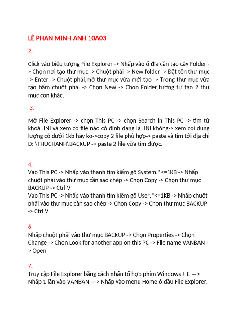 02 Lê Phan Minh Anh 10a03 | PDF