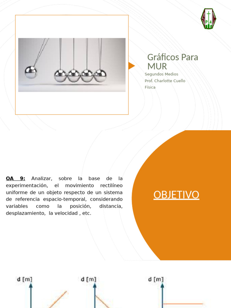 Gráficos para MUR | PDF | Velocidad | Física